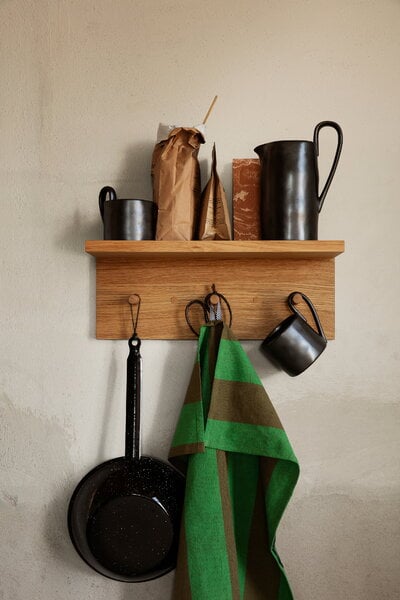 Ferm Living Place Regal, klein, 45 cm, Eiche | Finnish Design Shop