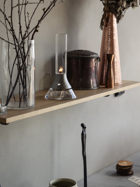 Design House Stockholm Fyr kerosene lamp, matte silver | Finnish Design ...