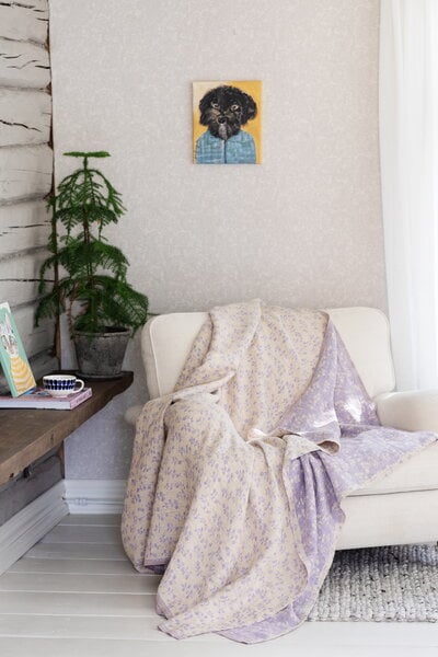 Lapuan Kankurit Meirami table cloth/throw, 145 x 260 cm, gold ...