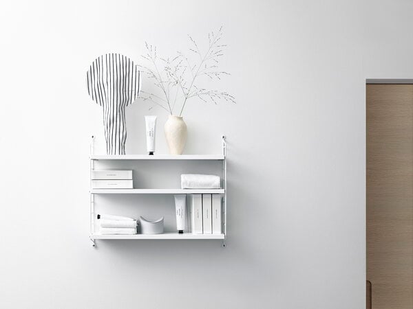 String Furniture String Pocket shelf, white | Finnish Design Shop