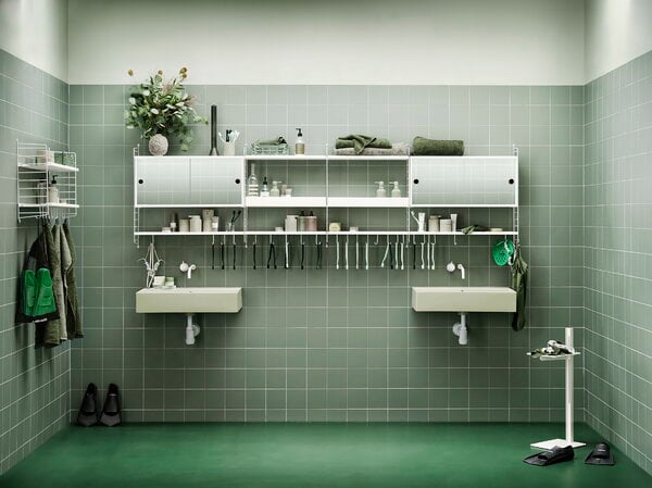 String Furniture Spiegelschrank String, weiß | Finnish Design Shop