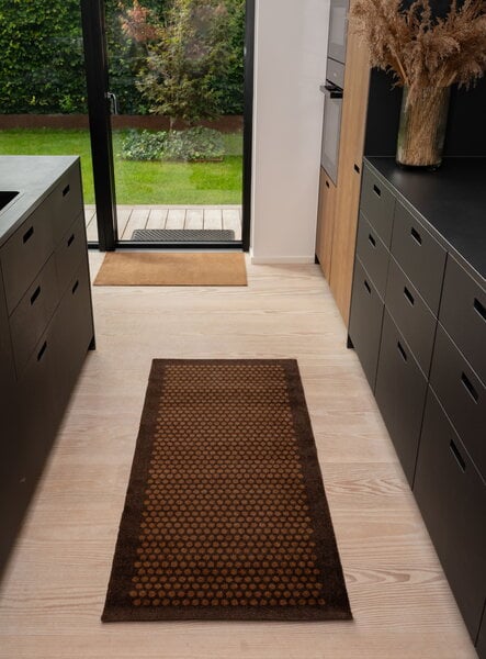 Tica Copenhagen Uni color rug, 60 x 90 cm, cognac | Finnish Design Shop