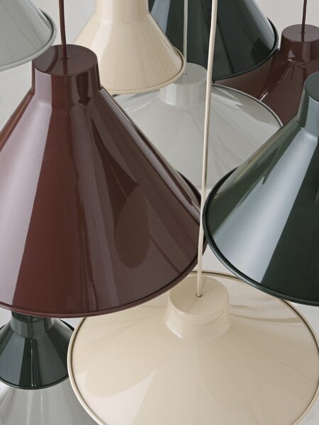 Muuto Top pendant lamp, 38 cm, dark green | Finnish Design Shop