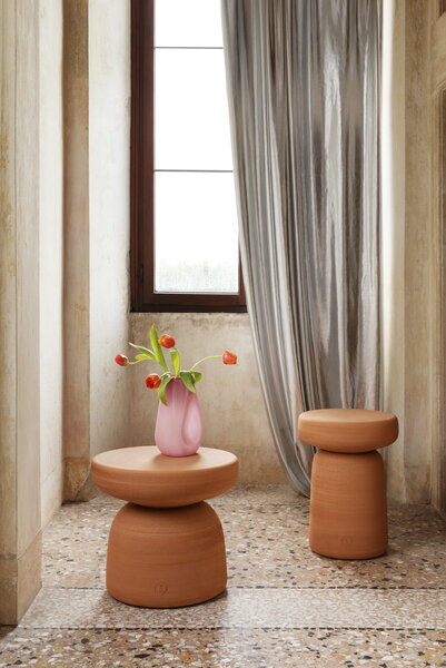 Miniforms Tototò side table, terracotta | Finnish Design Shop