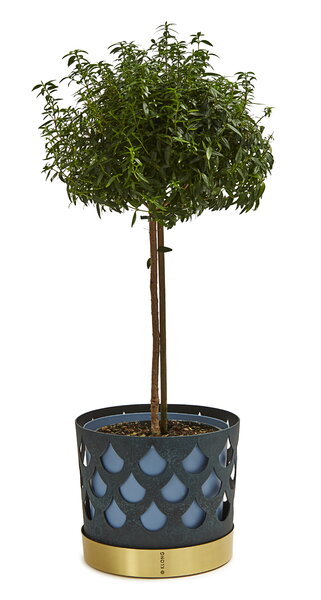 Klong Trio flower pot, blue drop | Finnish Design Shop