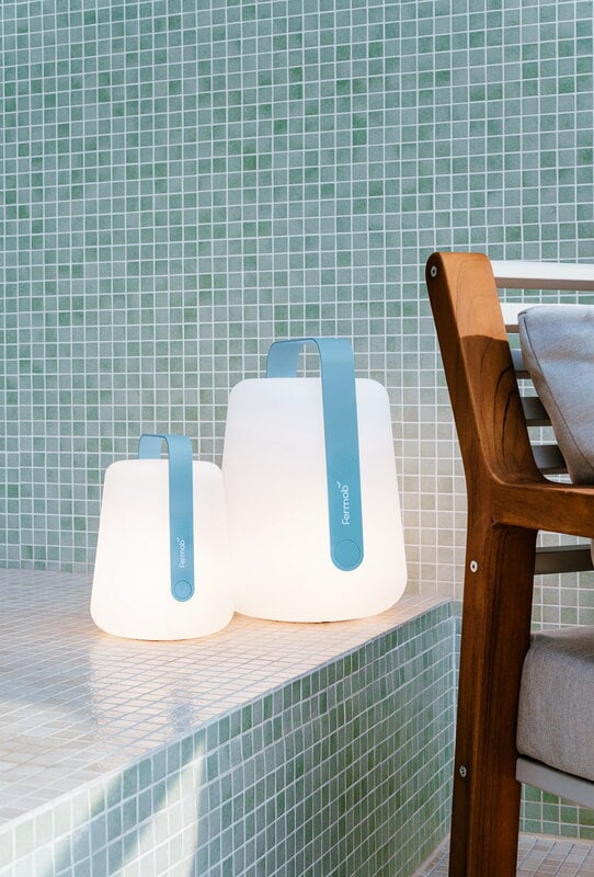 Fermob Balad lamp 38 cm, maya blue | Finnish Design Shop