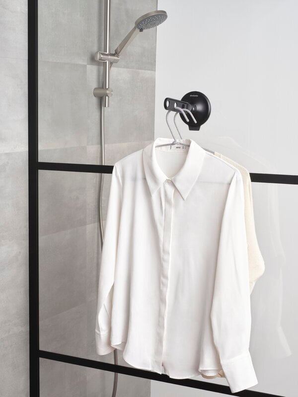 Brabantia Vaatenaulakko imukupilla, musta | Finnish Design Shop