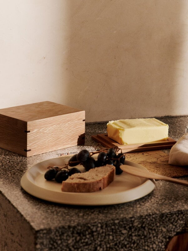 Ferm Living Bon butter box, natural oak | Finnish Design Shop