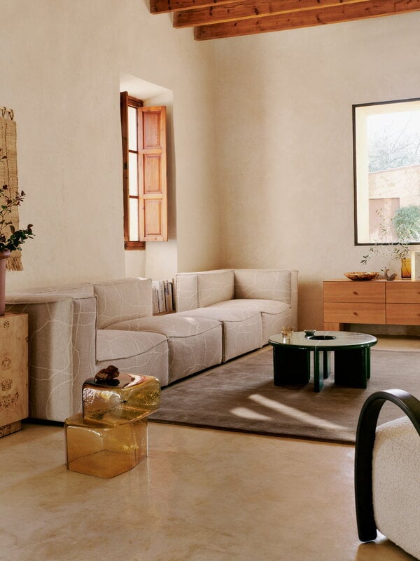 Ferm Living Kuben drawers 2x2, natural oak veneer | Finnish Design Shop UK