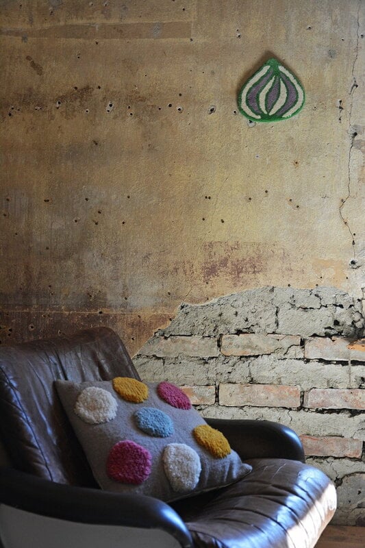 MUM's Onion wall art, 30 x 25 cm, purple | Finnish Design Shop