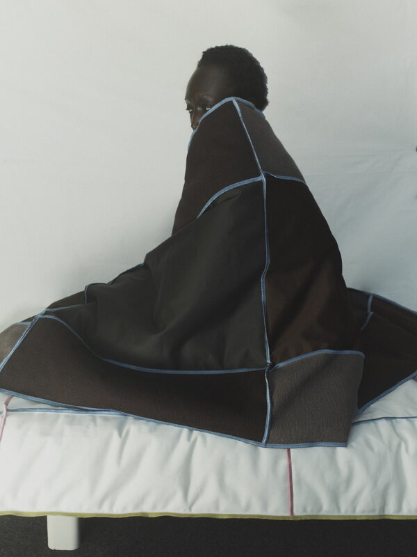 Juslin Maunula Bedroll blanket, 200 x 85 cm, Truffle Milk | Finnish ...