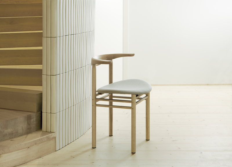 Nikari Linea RMT3 chair, ash - Roccia 1503 | Finnish Design Shop