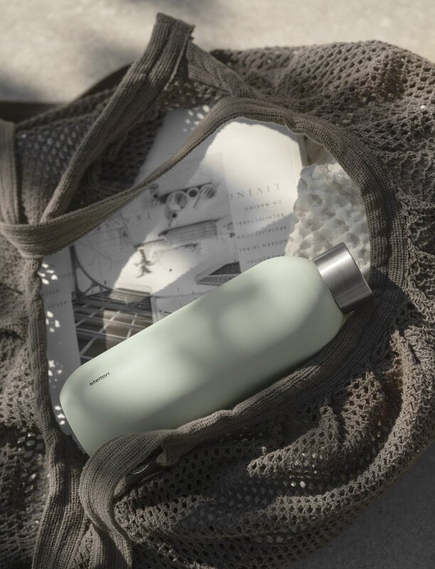 Stelton Keep Cool water bottle, 0.6 L, minty moss | Finnish Design Shop