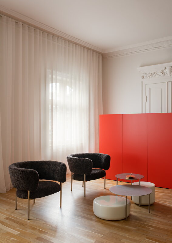 Møbel Copenhagen Table d'appoint Pair, L, acier sablé | Finnish Design Shop