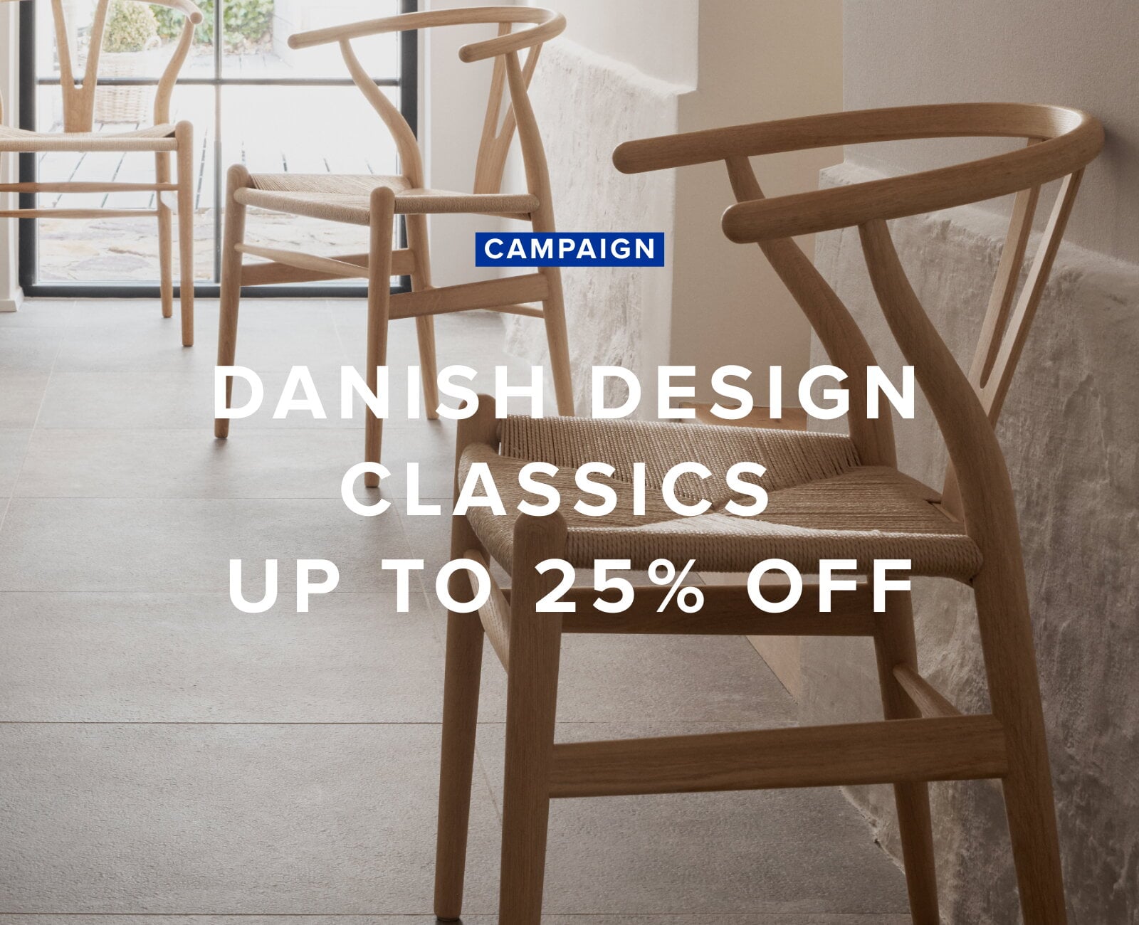 Save on Danish design classics: up to 25% off
