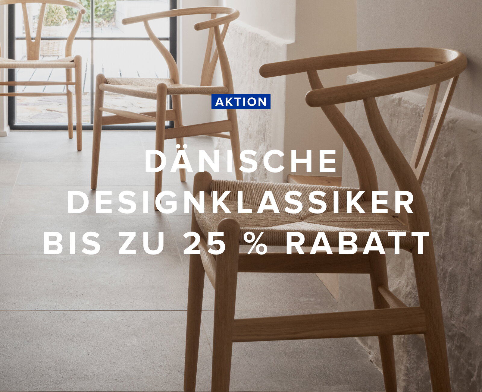 Sichern Sie sich bis zu -25 % auf dänische Designklassiker