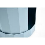 HAY Facet cabinet incl. feet and castors, high, misty blue | Finnish ...