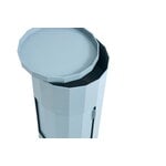 HAY Facet cabinet incl. feet and castors, high, misty blue | Finnish ...