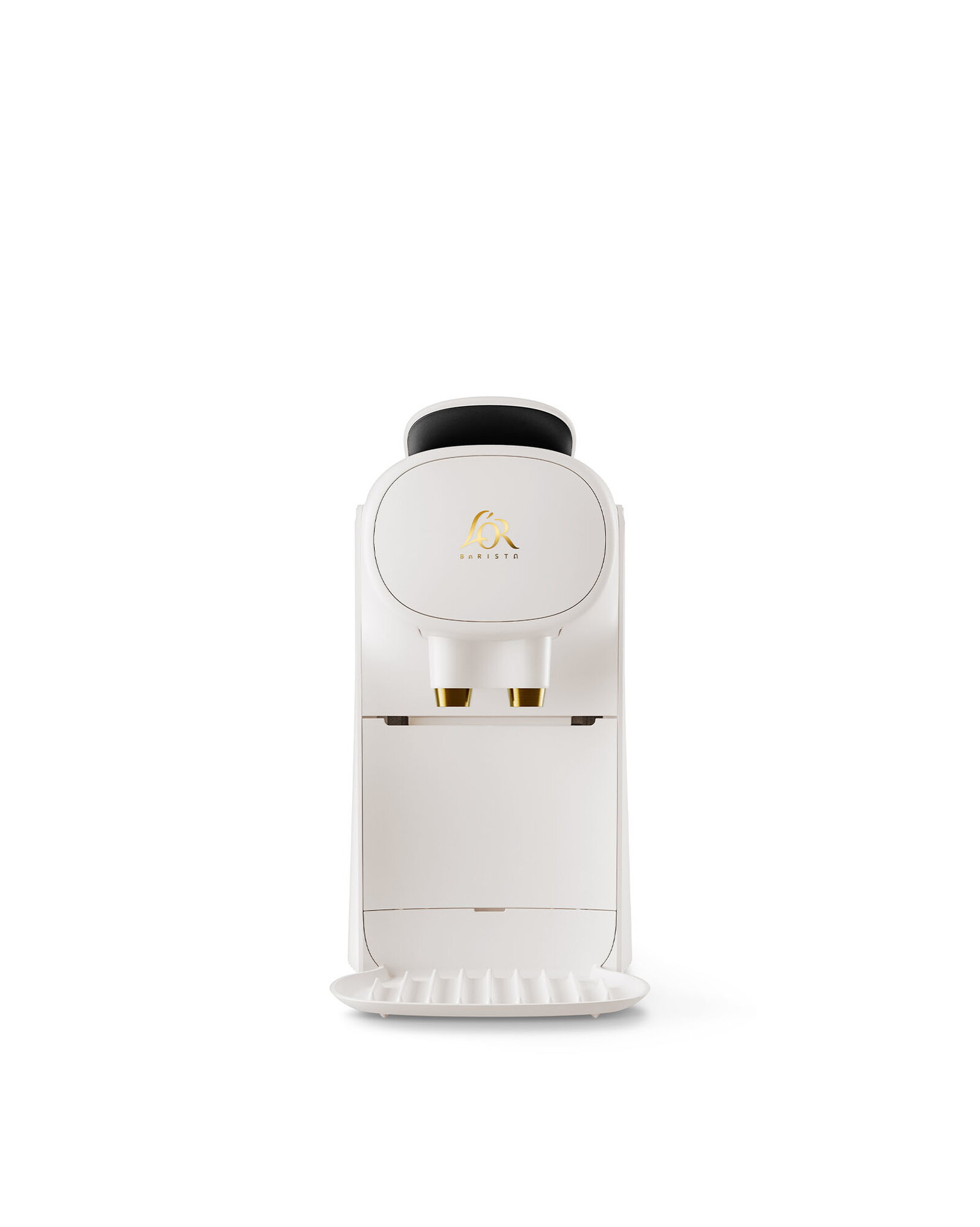 Alessi Plissé L'Or Barista by Alessi capsule coffee machine, white ...
