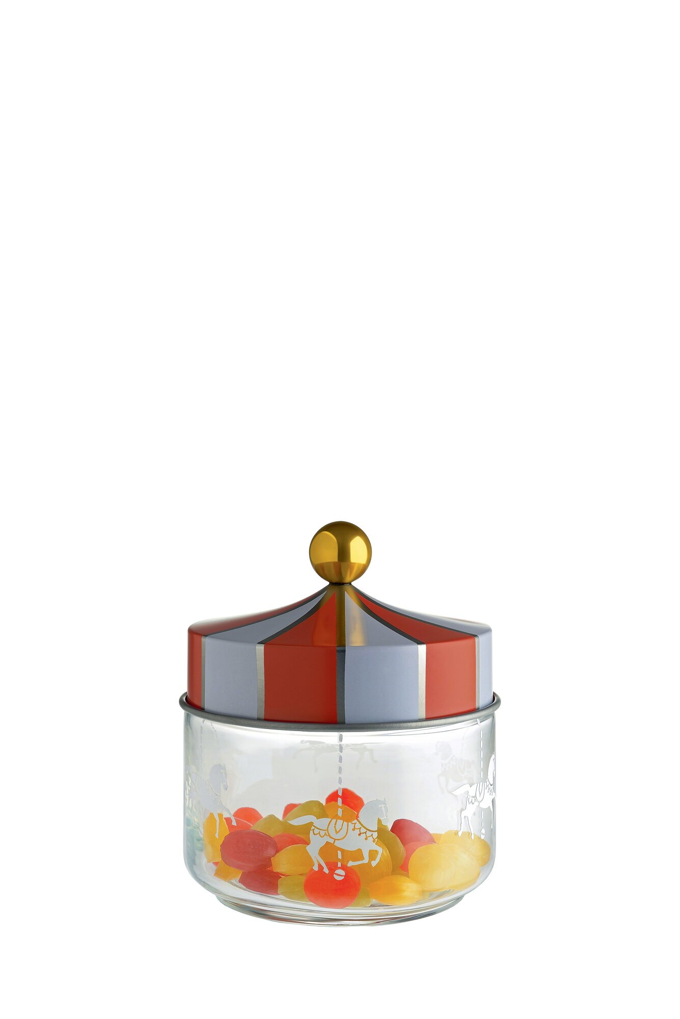 Alessi Circus glass jar, 0,5 L | Finnish Design Shop