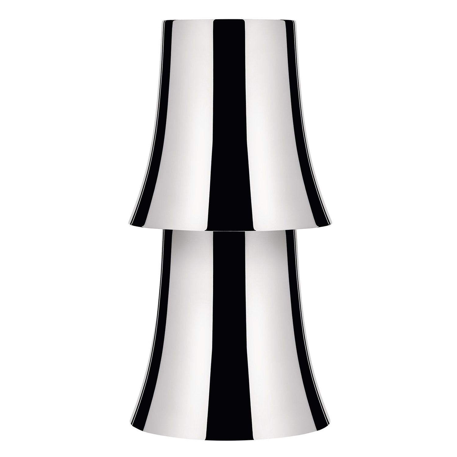 Alessi Halesia portable table lamp, stainless steel | Finnish Design ...