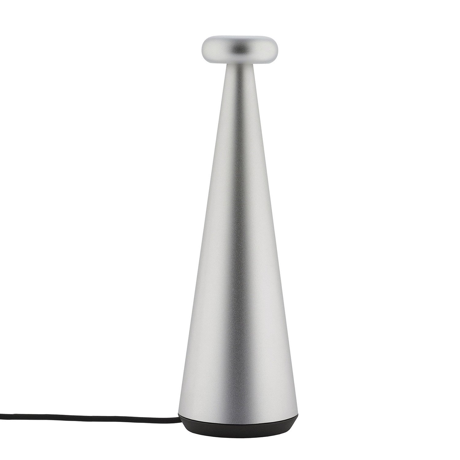 Alessi Bedin portable table lamp, grey | Finnish Design Shop