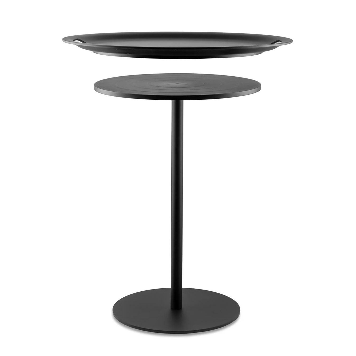 Alessi Op-la tray table, black | Finnish Design Shop UK