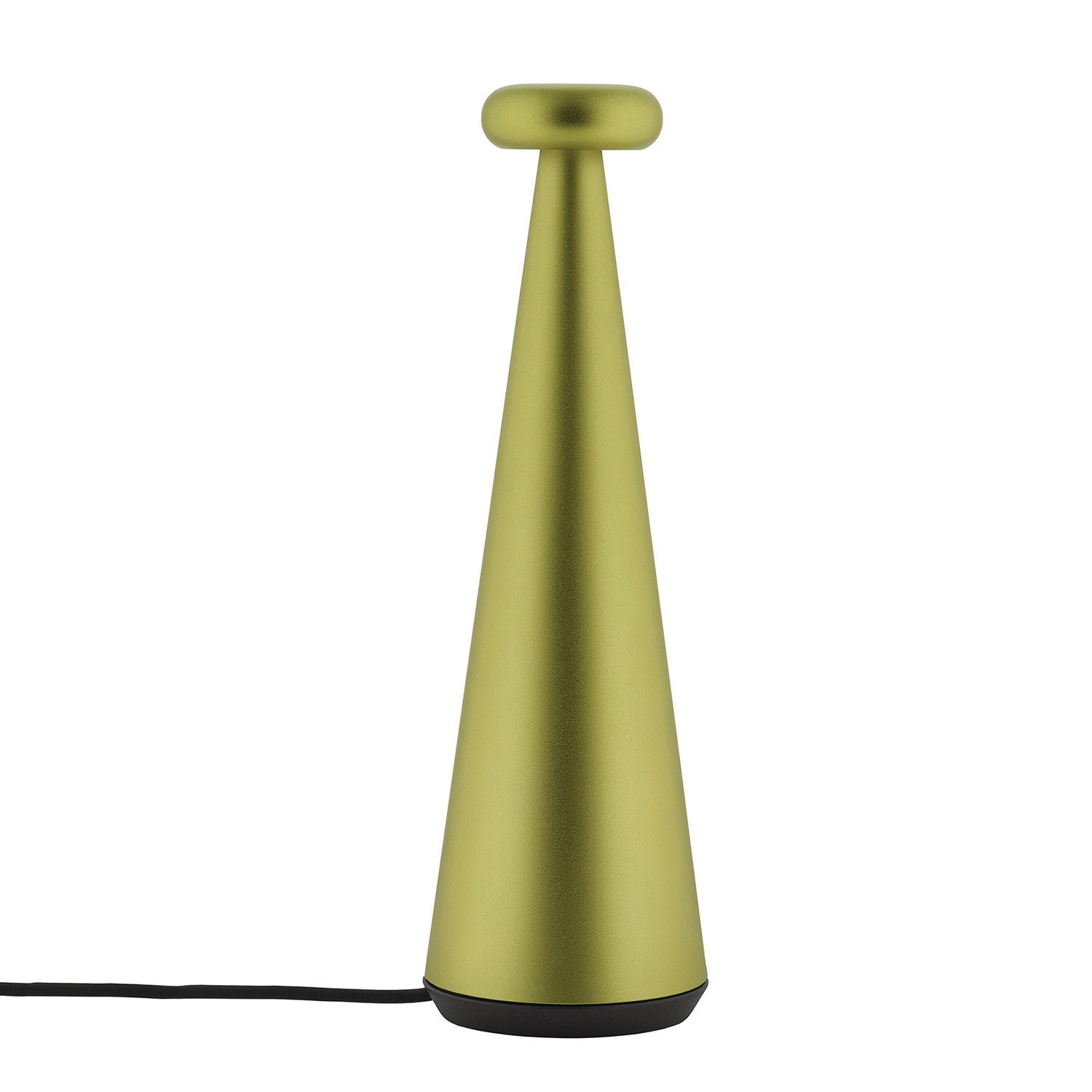Alessi Bedin portable table lamp, fluorescent yellow | Finnish Design Shop