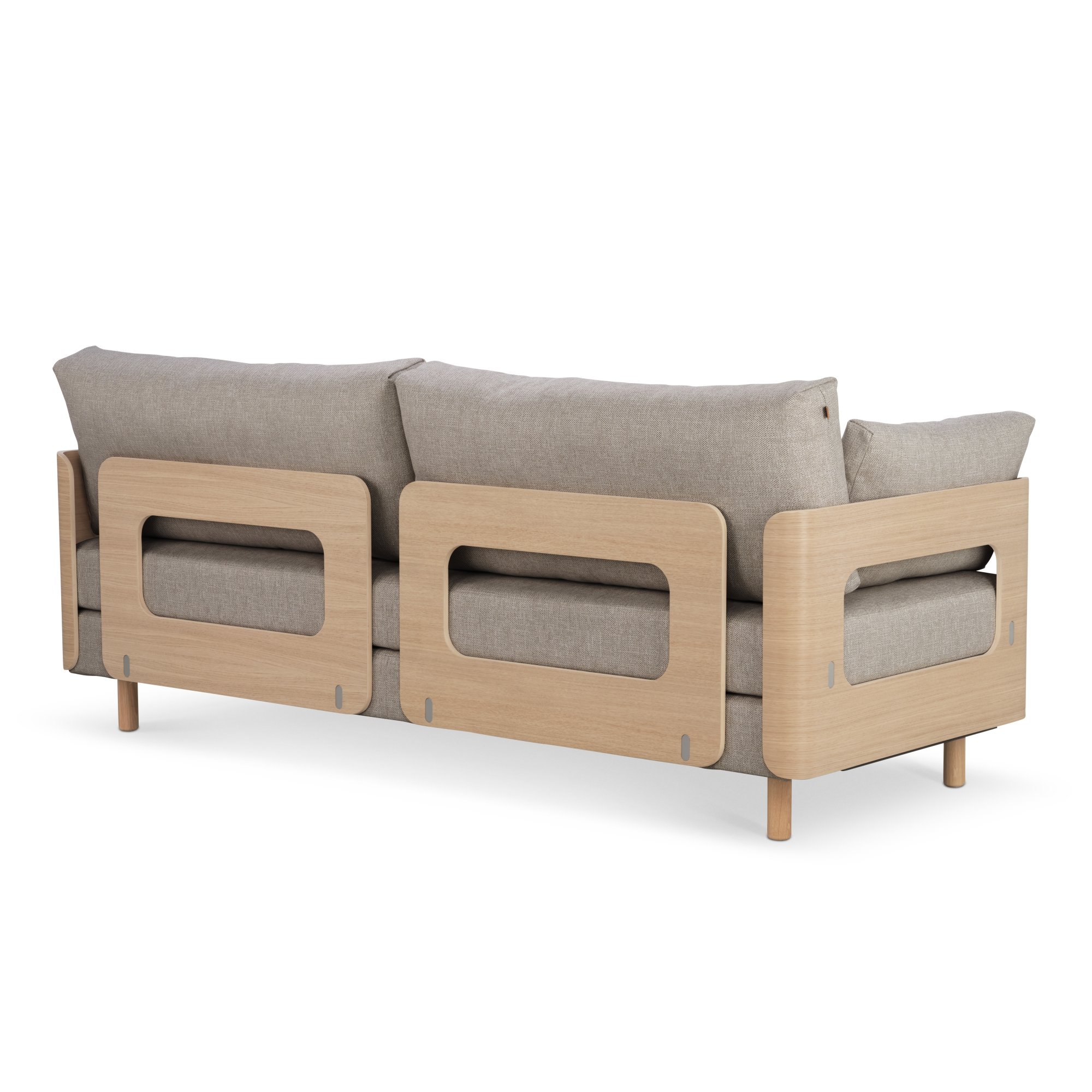 Tapio Anttila Collection ON2 Wood sofa bed, soap waxed oak - beige ...