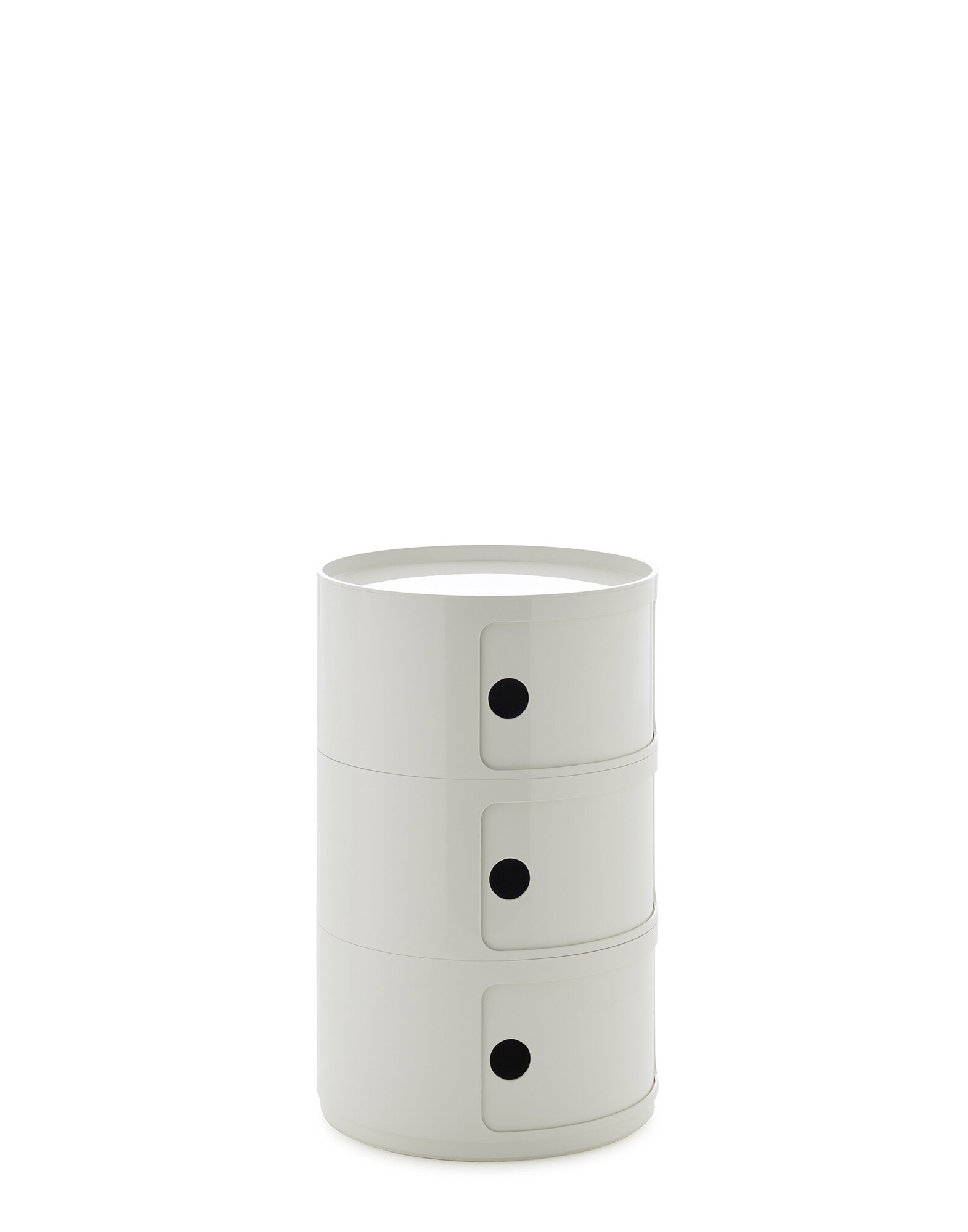 Kartell Componibili Big storage unit, 3 modules, white | Finnish Design ...