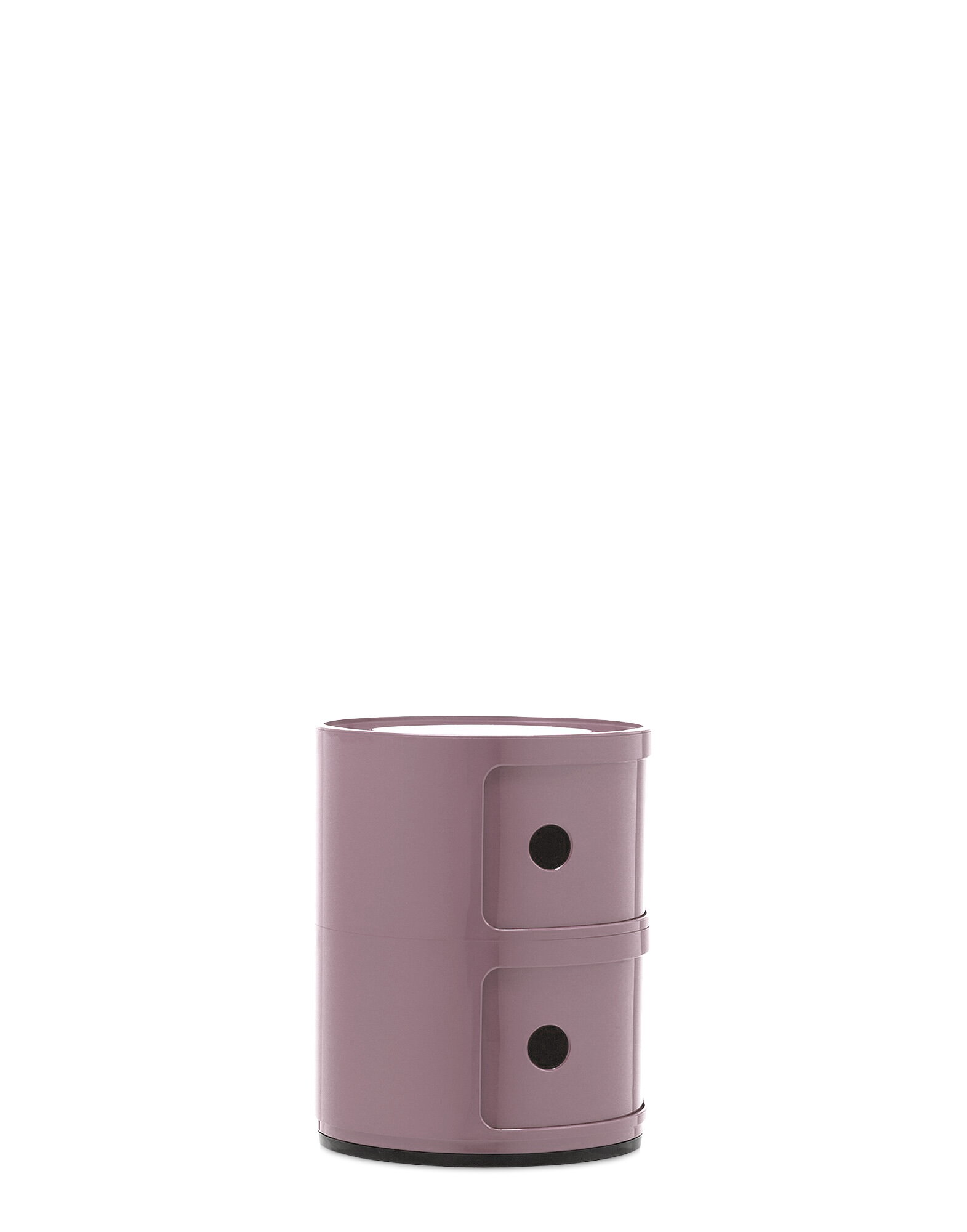 Kartell Componibili storage unit, 2 modules, mauve | Finnish Design Shop UK