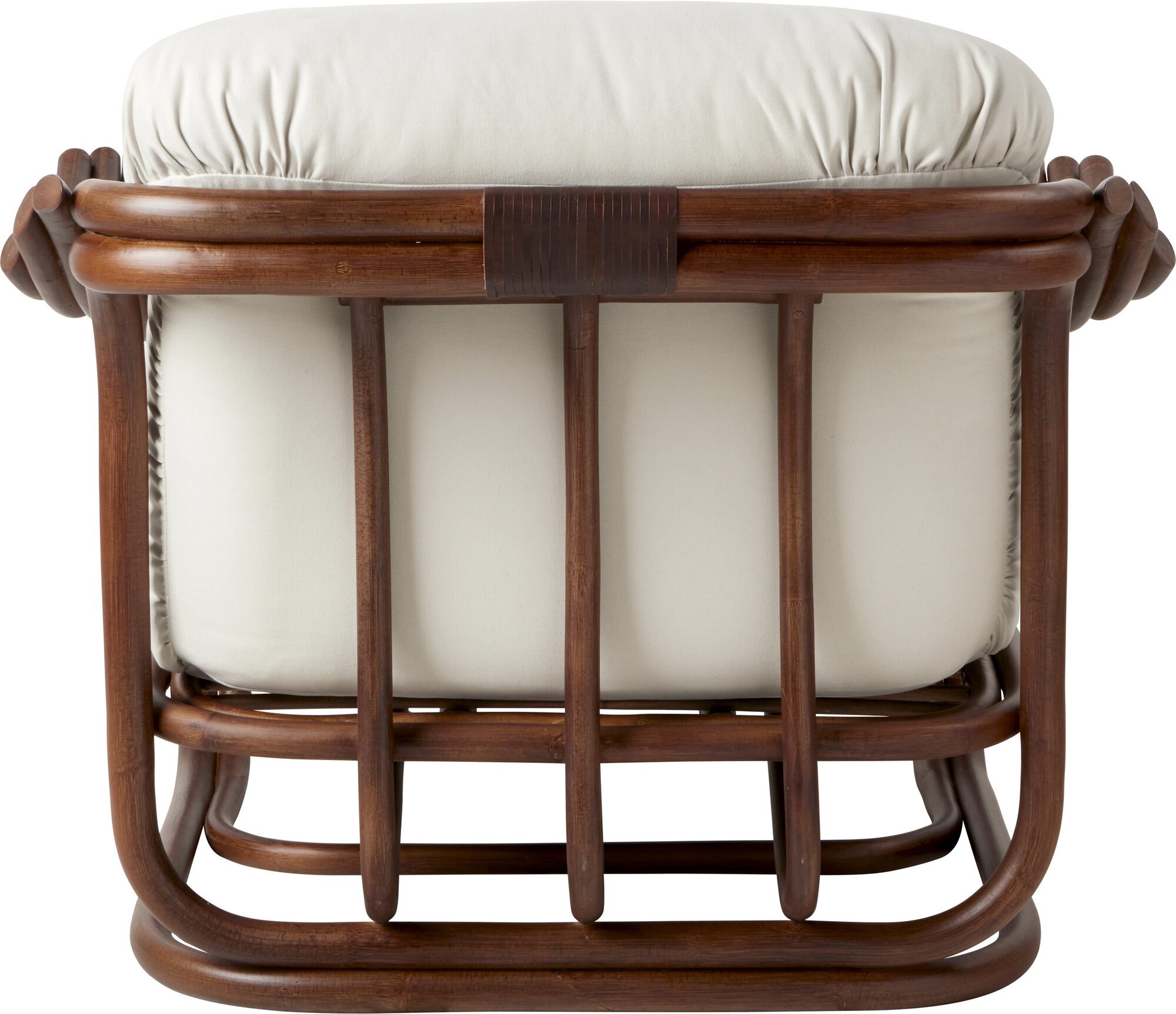 GUBI Poltrona Tria lounge chair, dark rattan - Reales 001 | Finnish ...