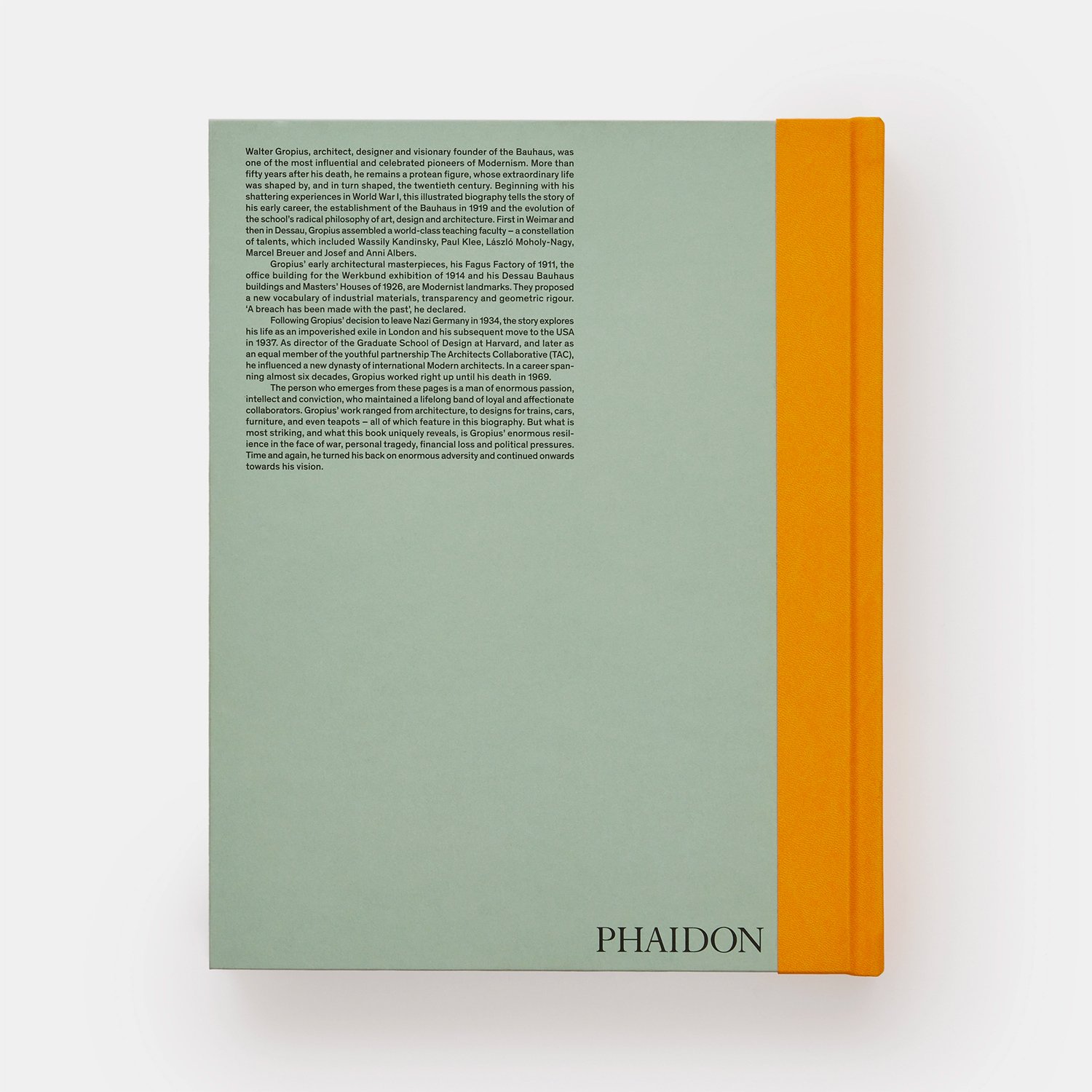 Phaidon Walter Gropius: An Illustrated Biography | Finnish Design Shop