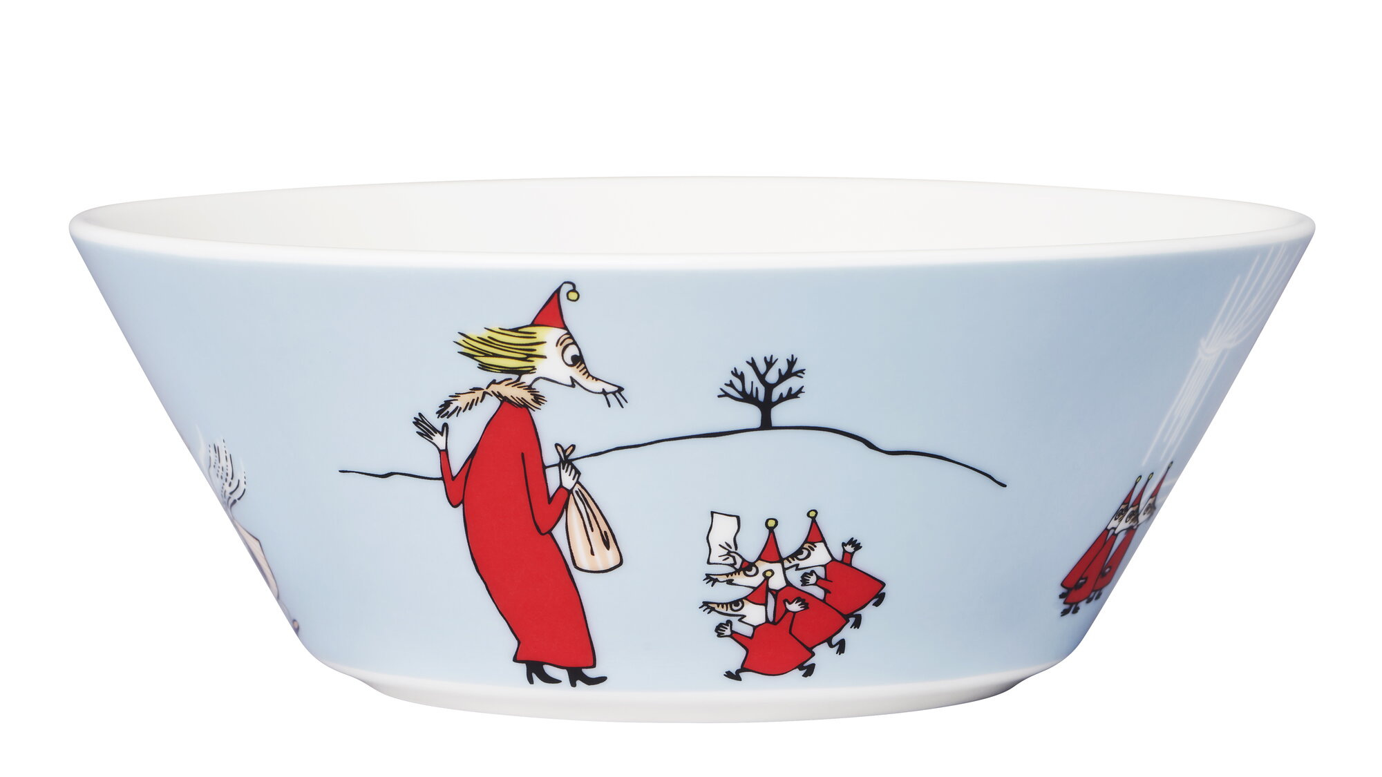 Moomin Arabia Moomin bowl, Fillyjonk, grey | Finnish Design Shop