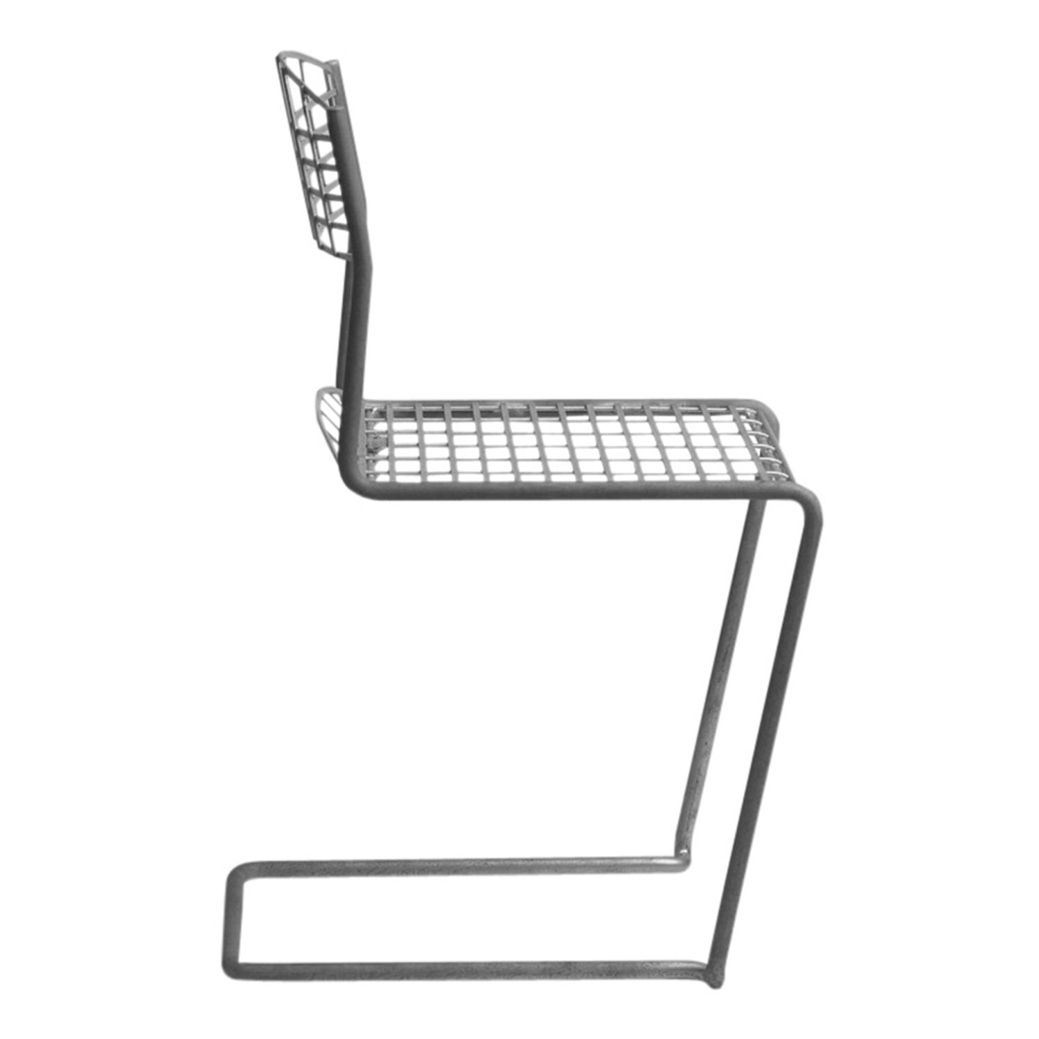 Grythyttan Stålmöbler High Tech Chair, galvanized steel | Finnish ...