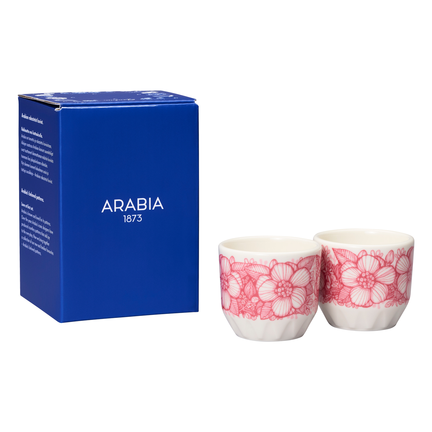 Arabia Huvila egg cup, 4 cl, 2 pcs | Finnish Design Shop