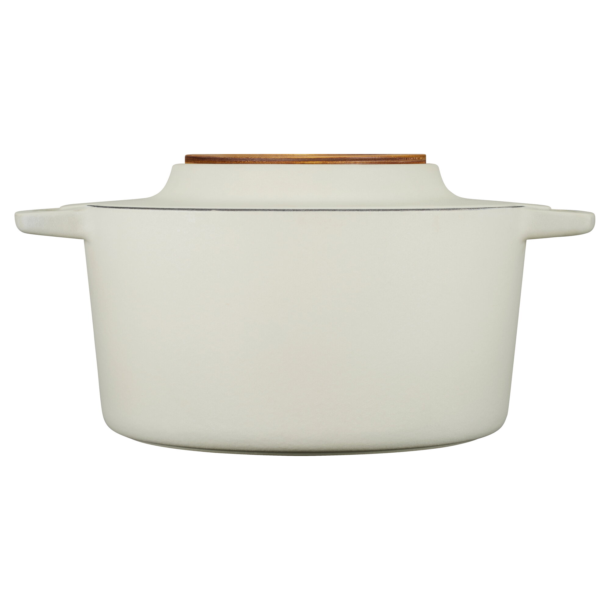 Fiskars Norden cast iron pot, 4 L, birch | Finnish Design Shop