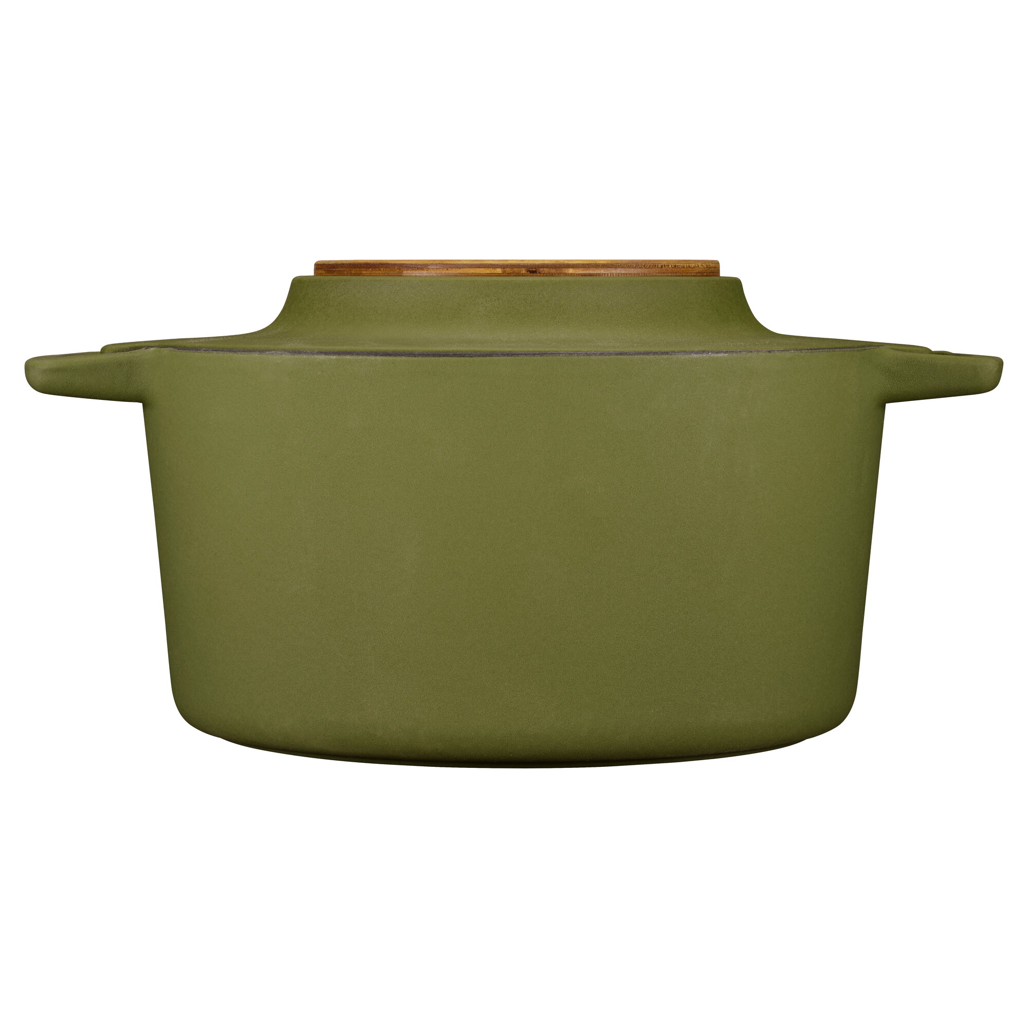 Fiskars Norden cast iron pot, 4 L, nettle | Finnish Design Shop