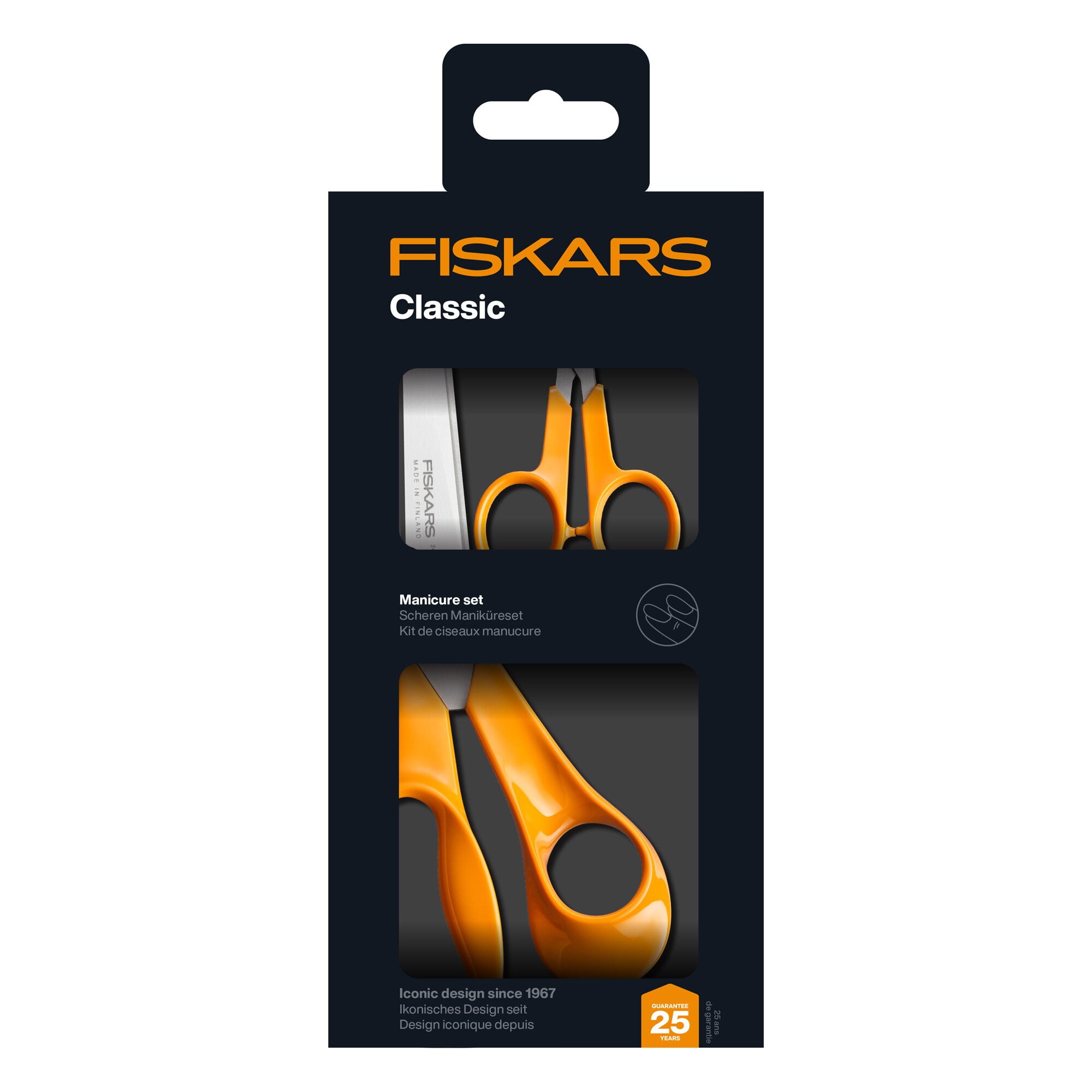 Fiskars Klassiskt manikyrset med saxar | Finnish Design Shop