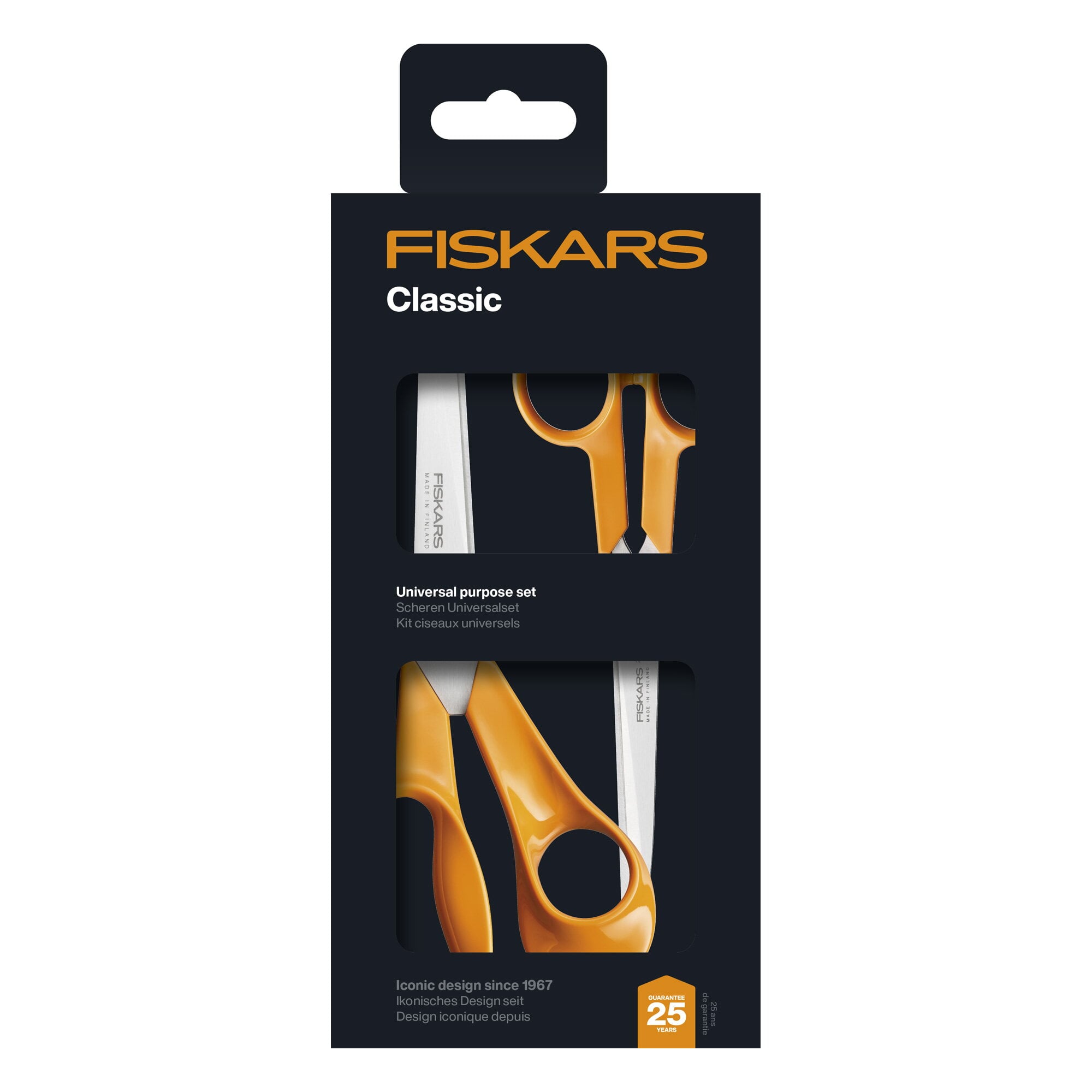 Fiskars Klassiska saxar för universellt bruk set | Finnish Design Shop