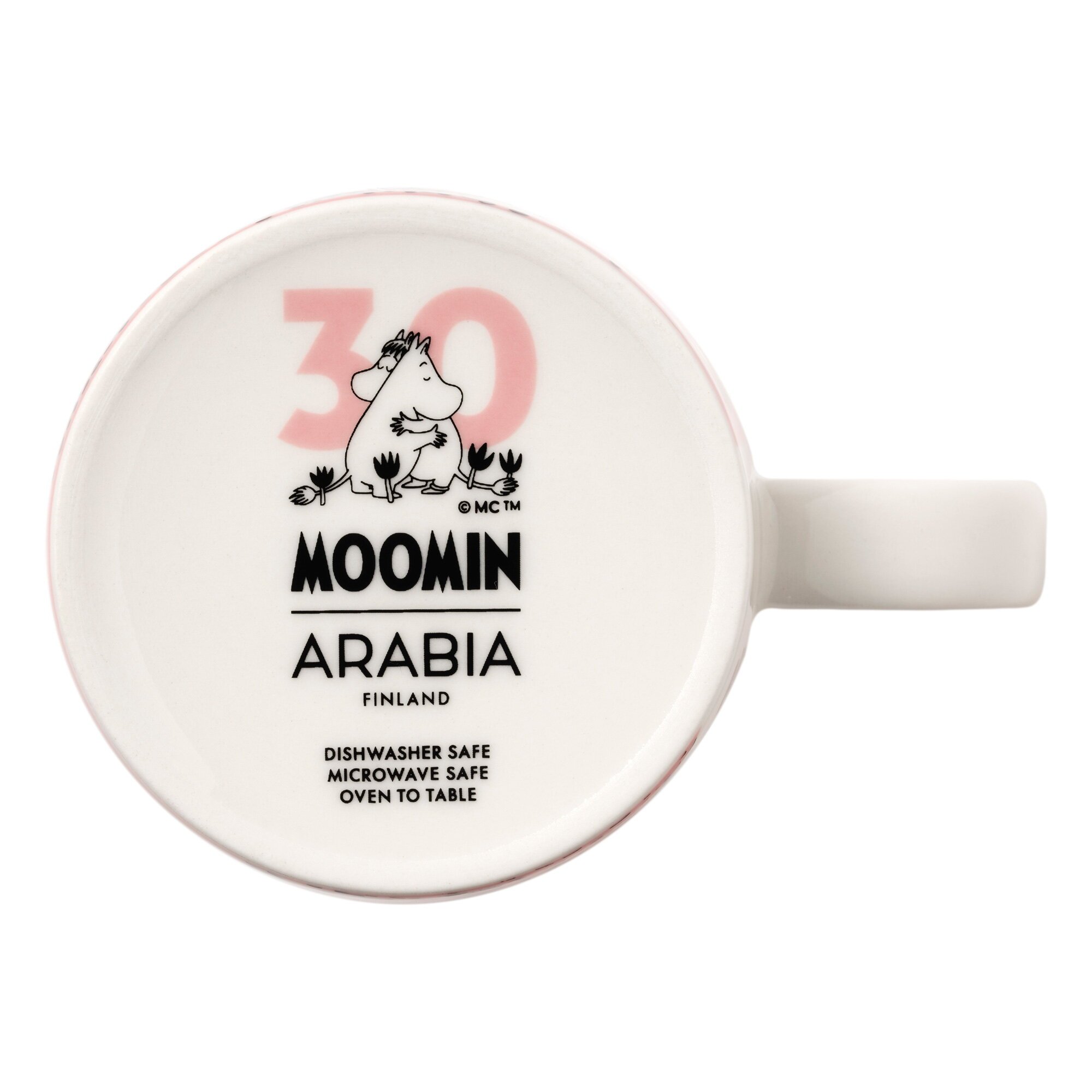 Moomin Arabia Moomin mug, Love 30 with gift box | Finnish Design Shop