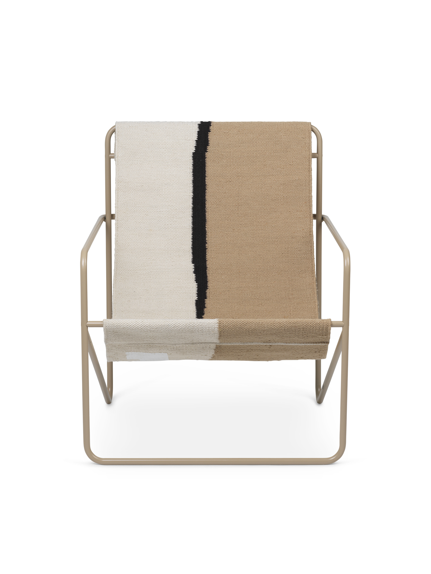 Ferm Living Desert lounge chair, cashmere - soil | Finnish Design Shop UK