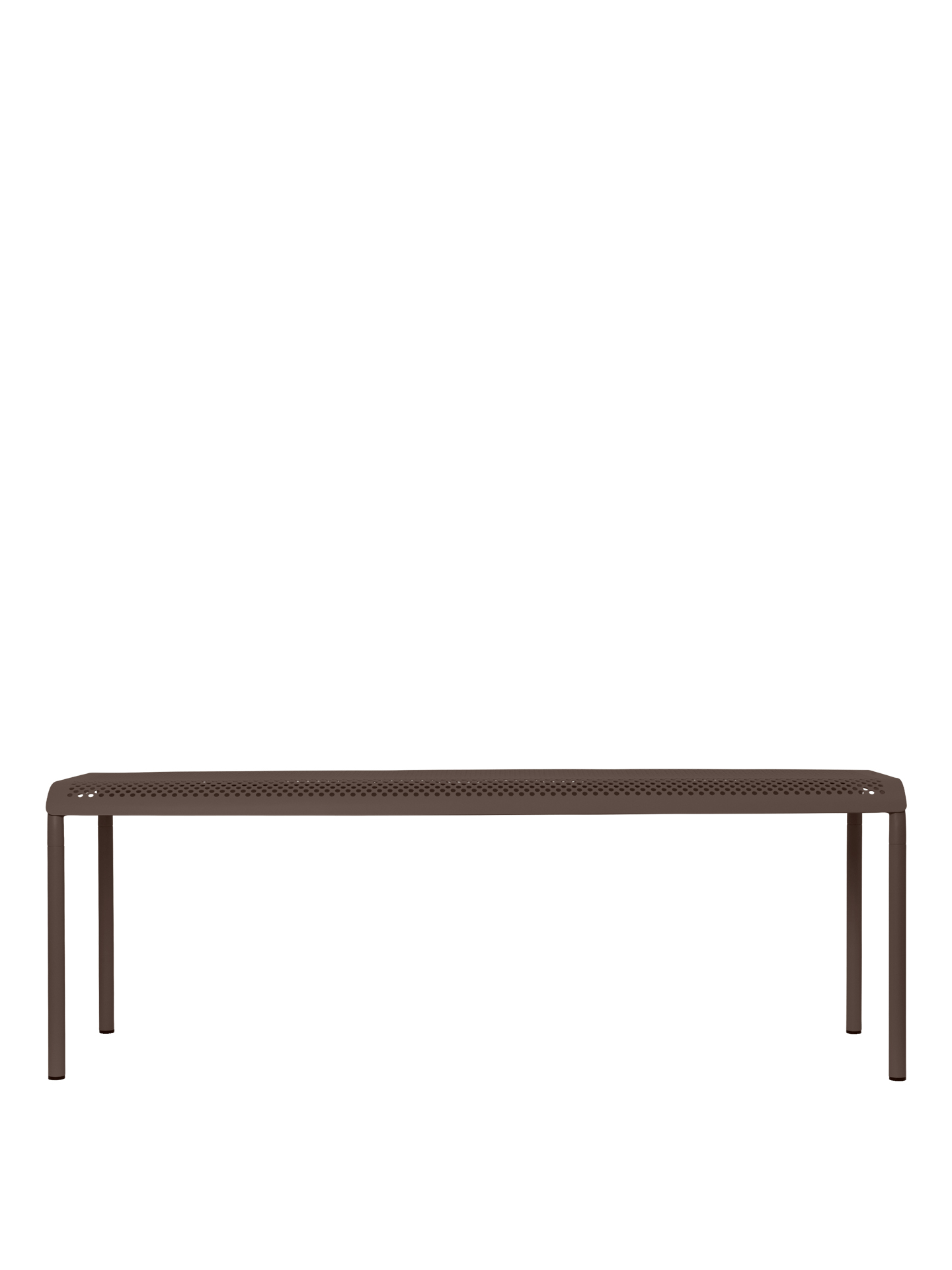 Ferm Living Dapple bench, dark chocolate | Finnish Design Shop