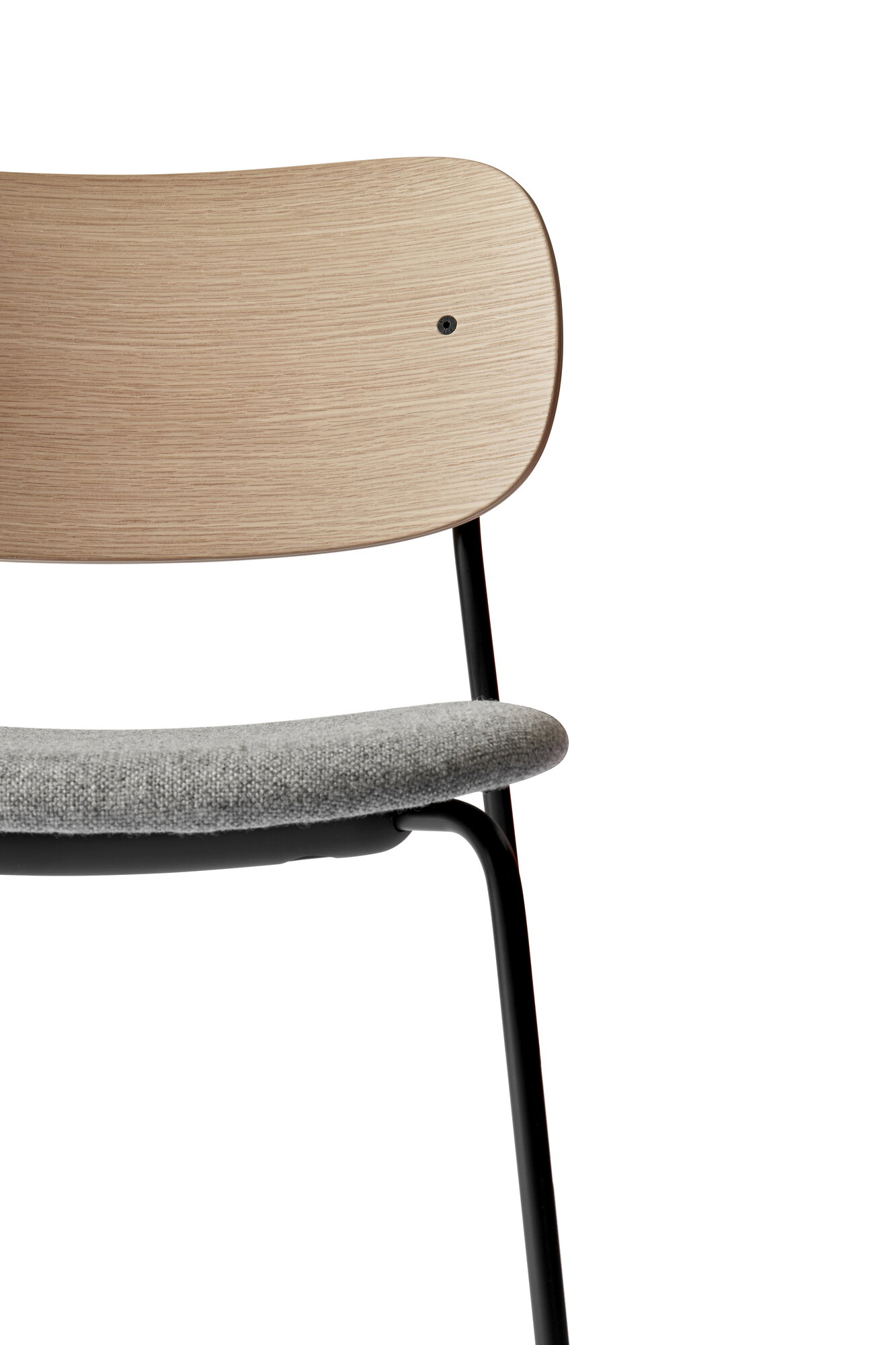 Audo Copenhagen Co Chair, oak - grey fabric | Finnish Design Shop