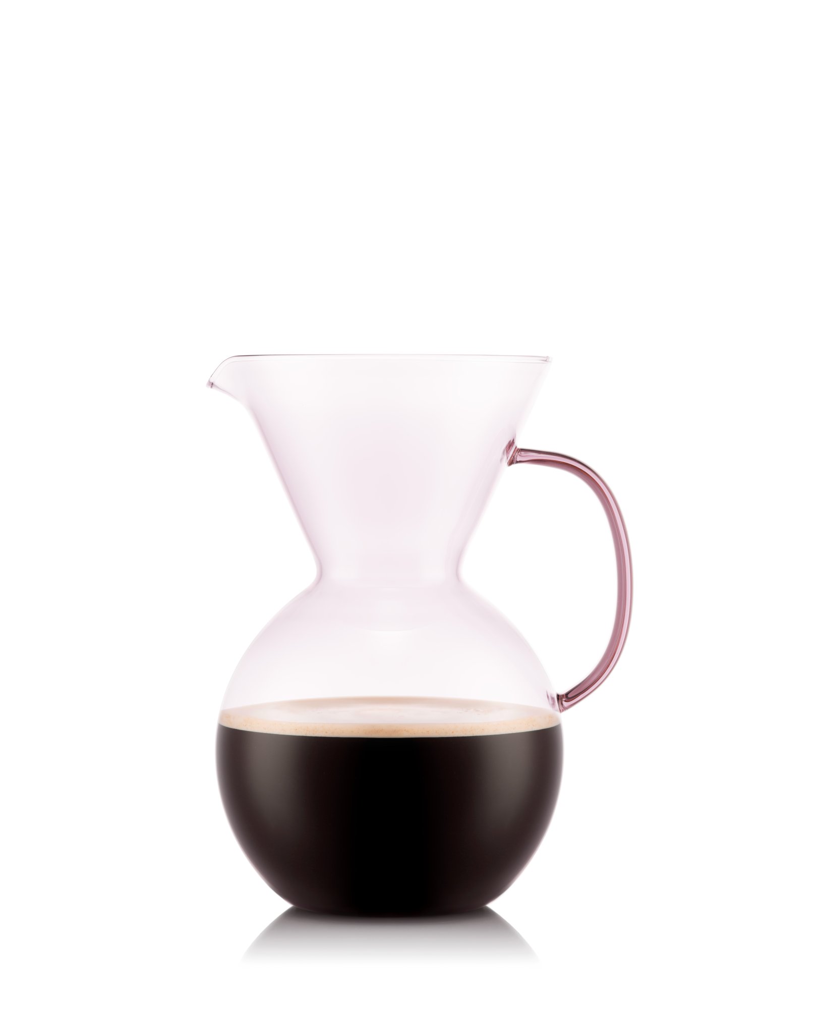 Bodum Pour over coffee maker with handle, 8 cup, pink | Finnish Design Shop