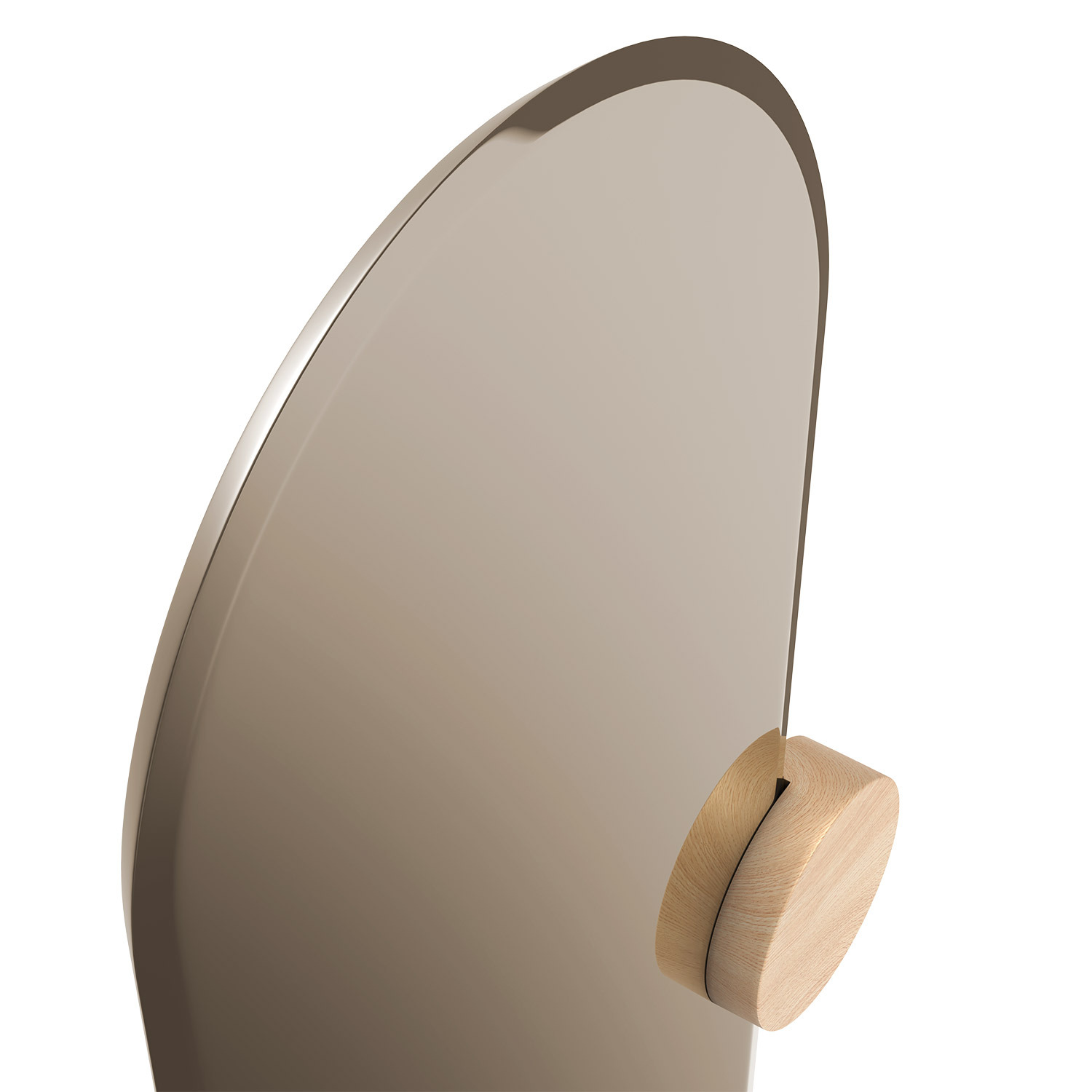 Hartô Sonia wall mirror, smoked glass - oak | Finnish Design Shop