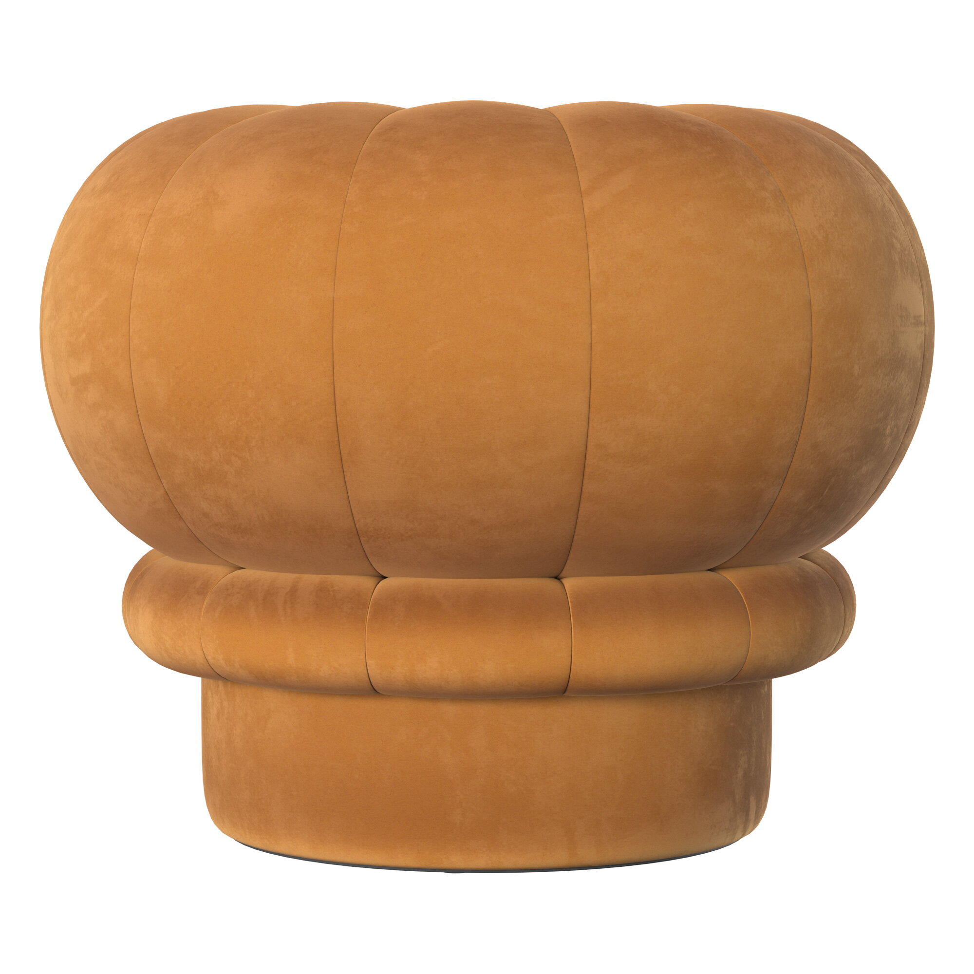 Hartô Claudie pouf, giallo ambra | Finnish Design Shop