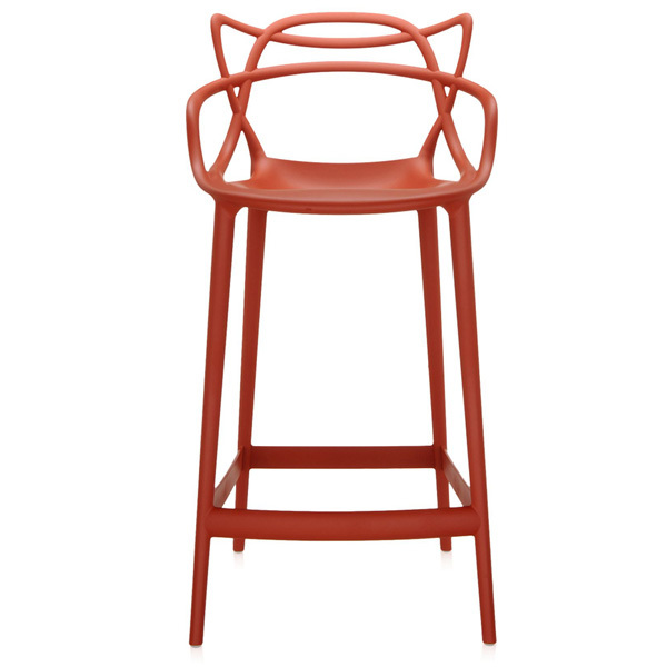 Kartell Masters stool, rust | Finnish Design Shop