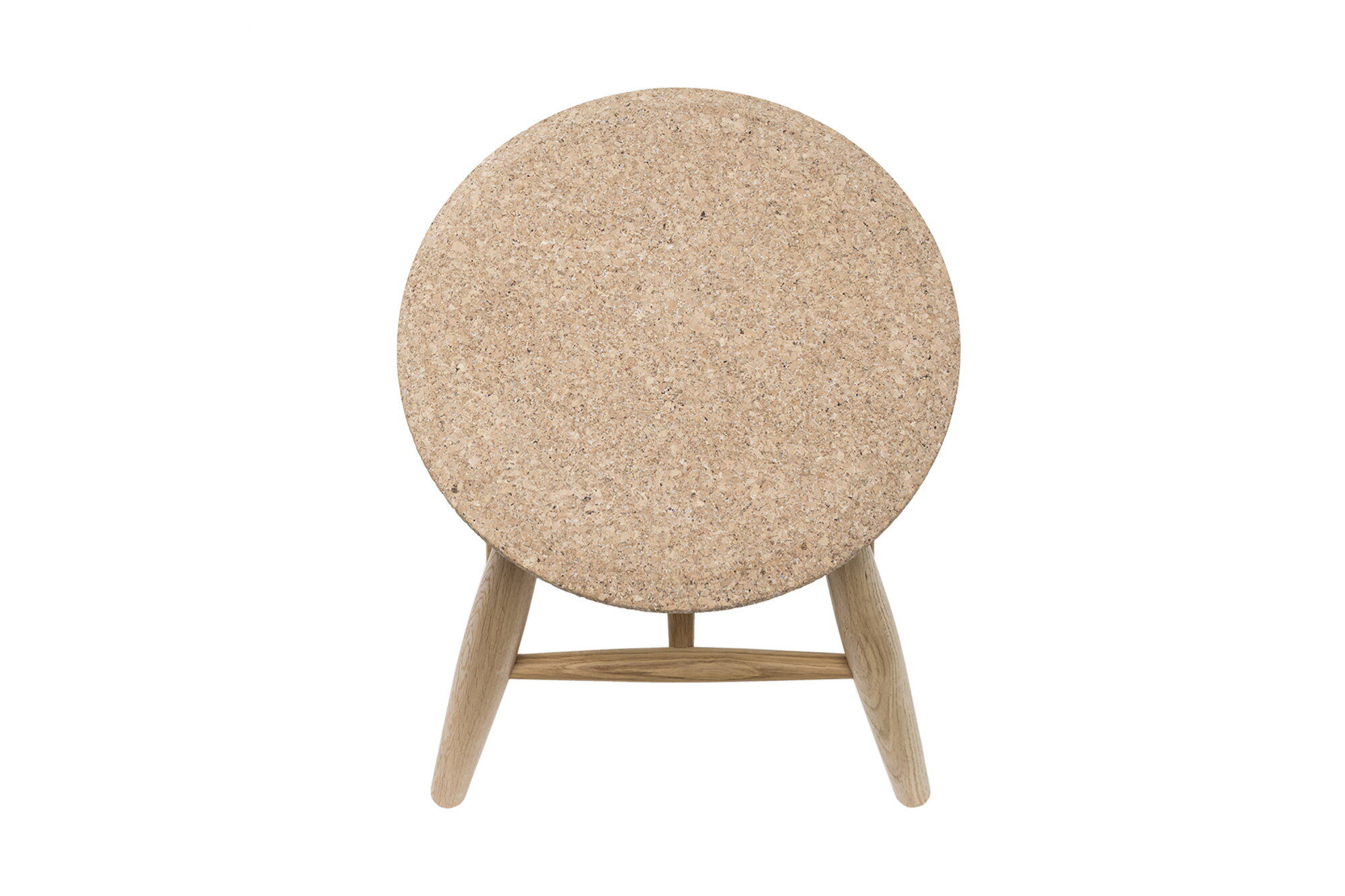 Hem Drifted stool, light cork - oak | Finnish Design Shop