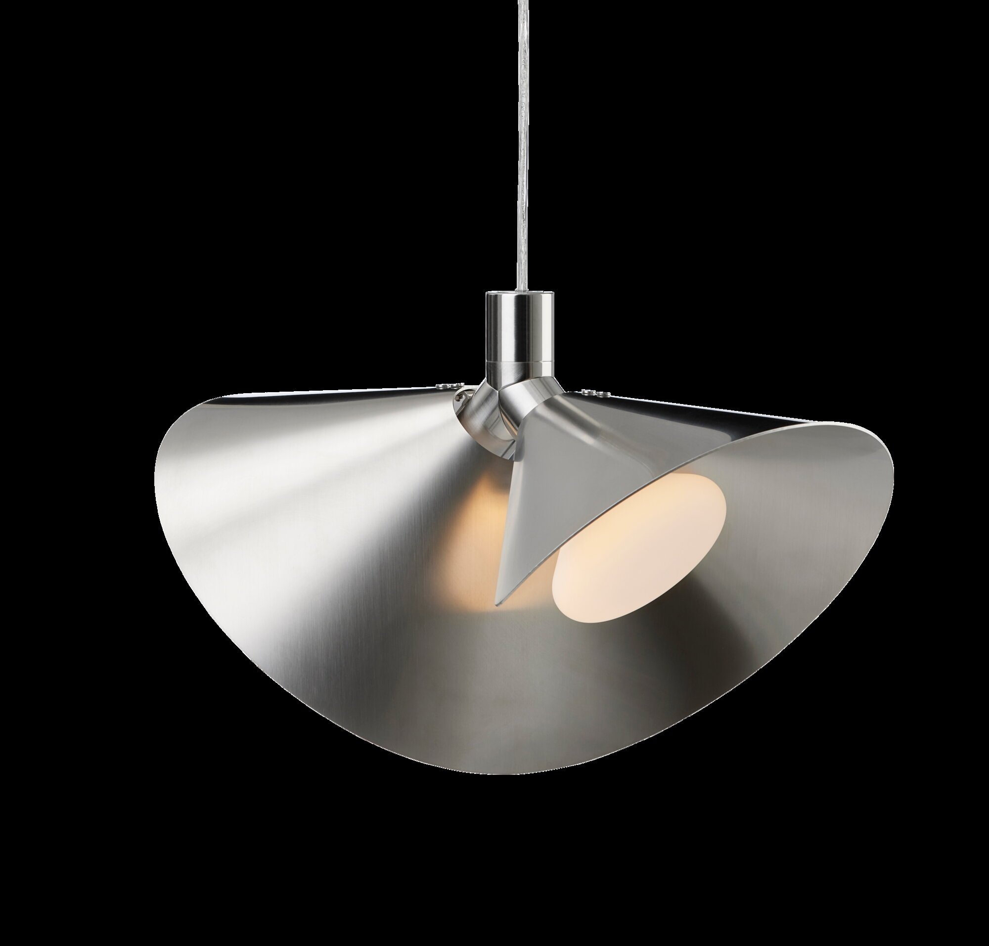 Frandsen Peel pendant, brushed stainless steel | Finnish Design Shop